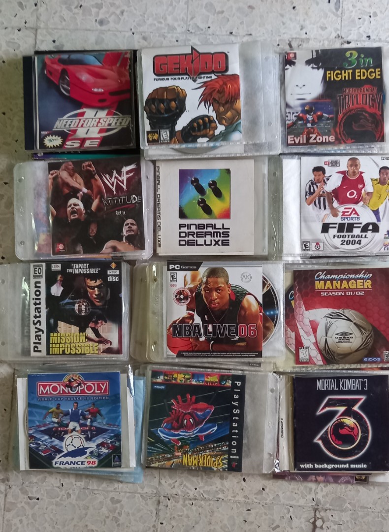 PC CD-ROM Games (1990s') for Collectors, Hobbies & Toys, Music & Media ...