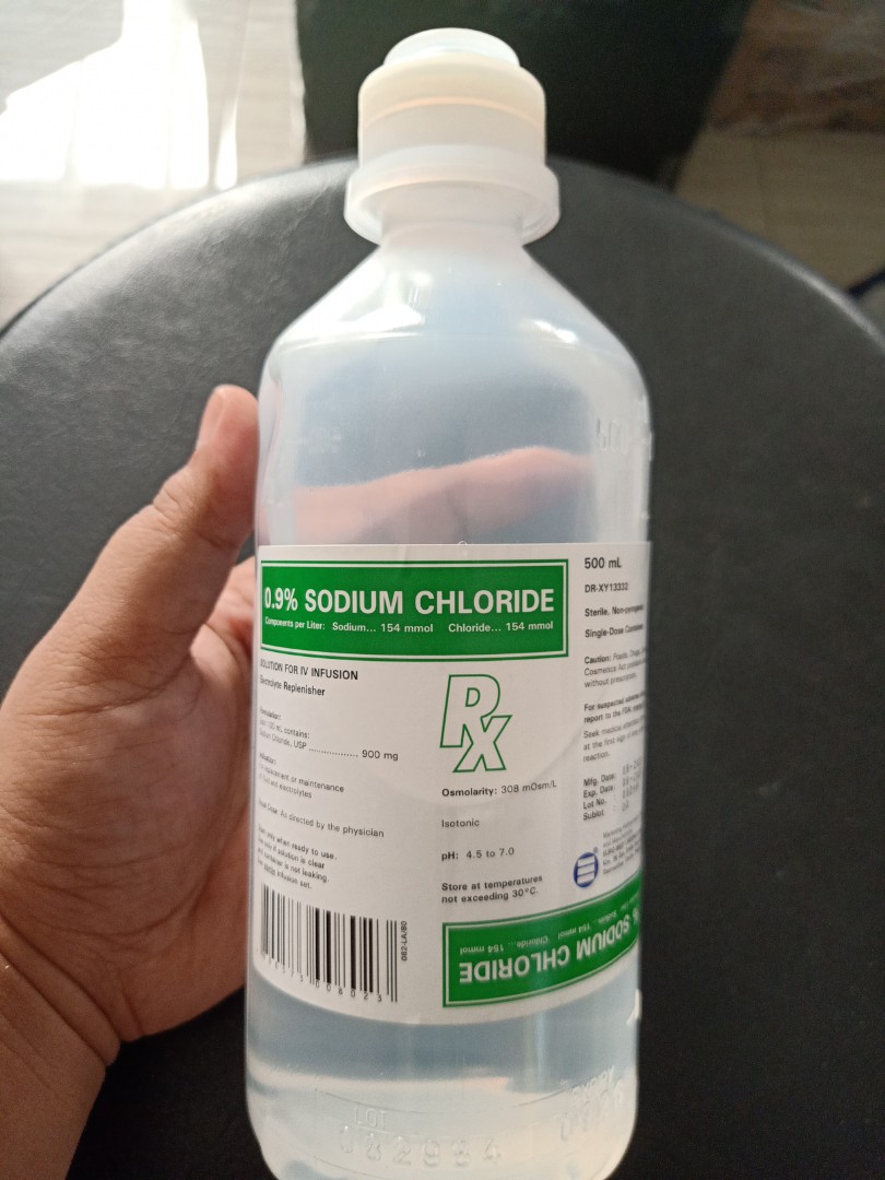 PNSS 500ml, Health & Nutrition, Medical Supplies & Tools on Carousell