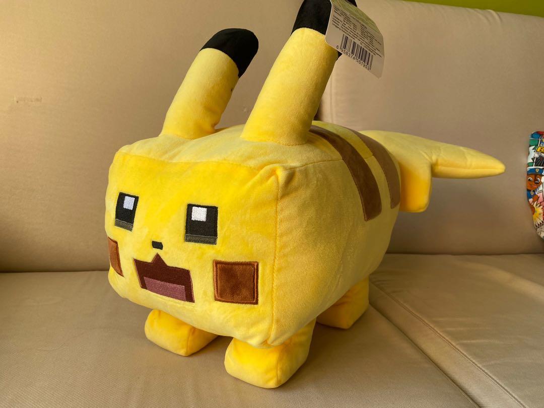 Pokemon pikachu plushie (pixel version), Hobbies & Toys, Toys & Games ...