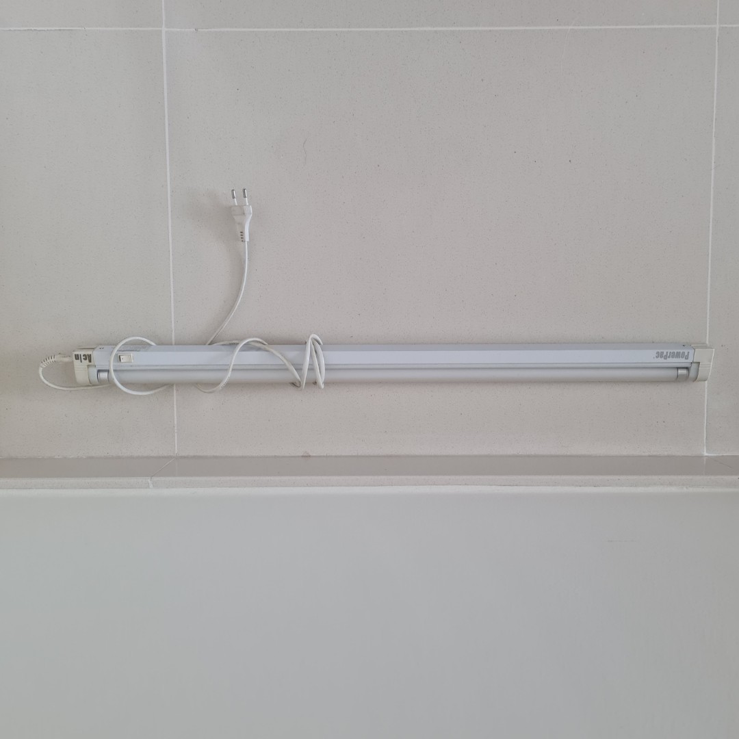 Powerpac tube light white 69cm, Furniture & Home Living, Lighting ...
