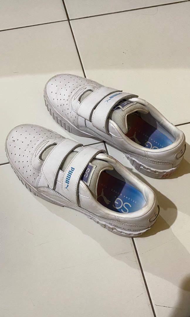 PUMA SG X Cali Woman's Sneakers Original 100%, Fesyen Wanita, Sepatu di ...
