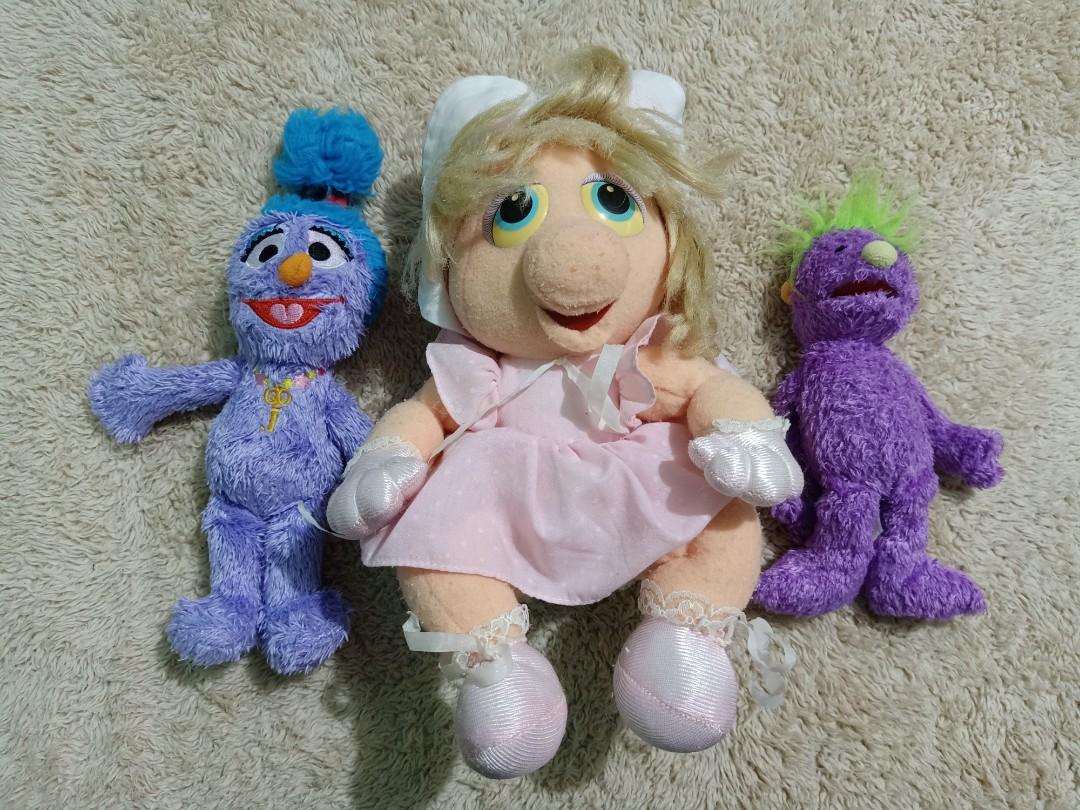 RARE SESAME STREET / MUPPETS BUNDLE SET (Phoebe, Miss Piggy, Iver ...