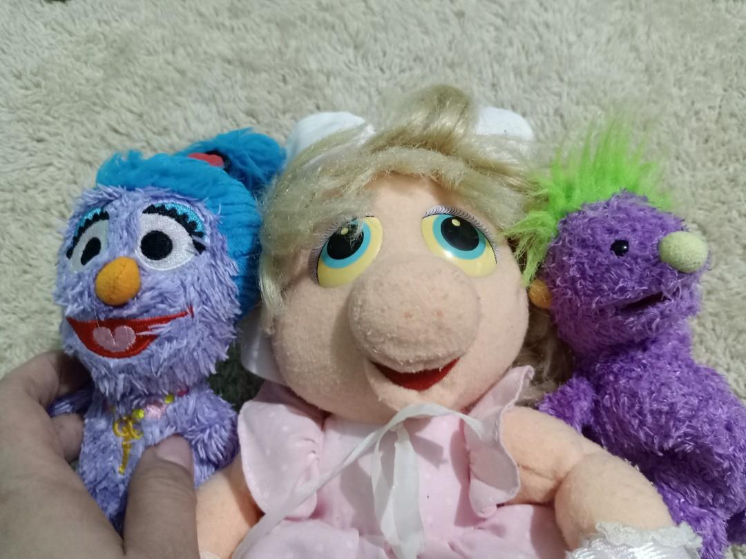 RARE SESAME STREET / MUPPETS BUNDLE SET (Phoebe, Miss Piggy, Iver ...