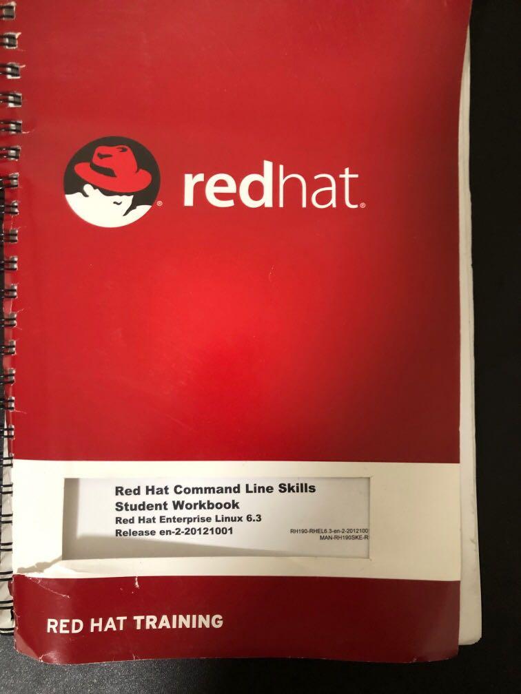 Red hat basic, Hobbies & Toys, Books & Magazines, Assessment Books on ...