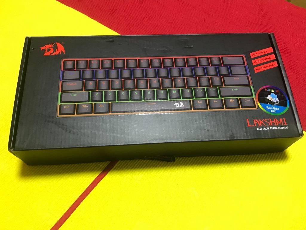 Redragon K606R Lakshmi Professional Gaming Keyboard Blue Switch, 61 ...