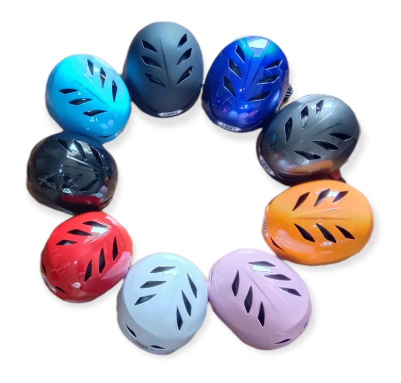 RXR Helmet 066E (BIKE, MOTOR and Scooter) Safety Helmet Matte Nutshell ...