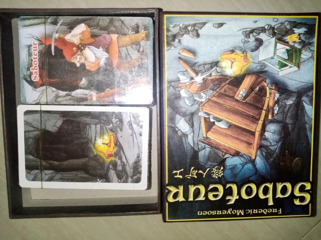 Saboteur Cards, Hobbies & Toys, Toys & Games on Carousell