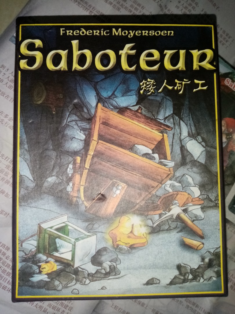 Saboteur Cards, Hobbies & Toys, Toys & Games on Carousell
