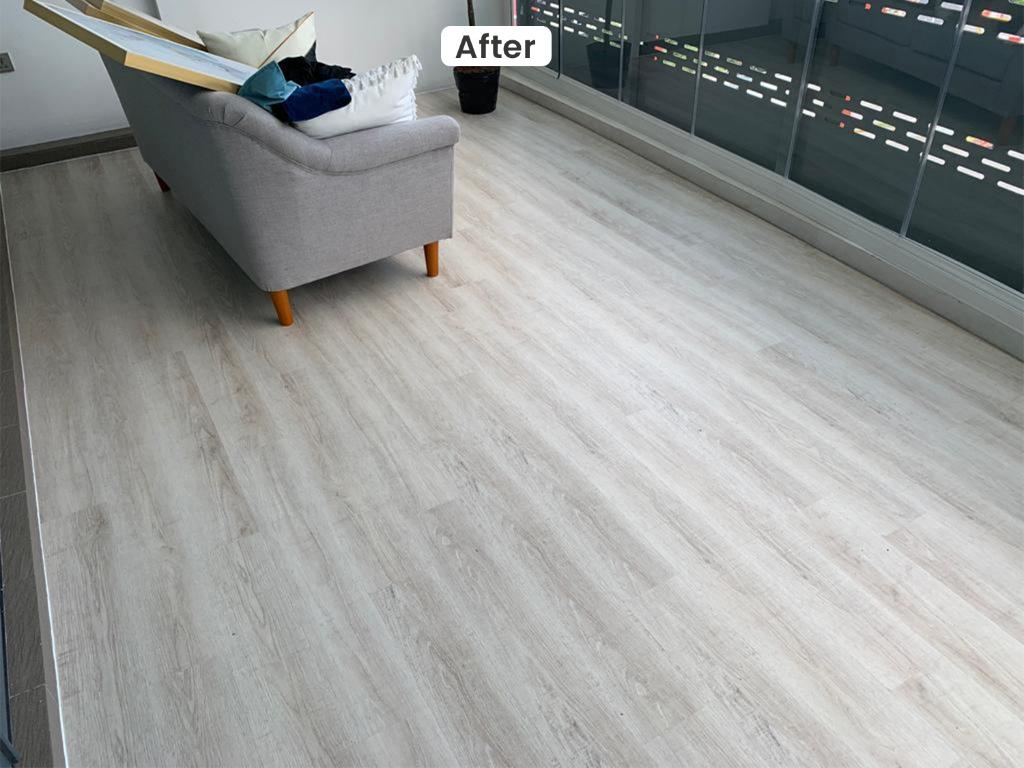 Sakura PVC Vinyl Floor Panel / Balcony Floor /Wood Flooring / Wood ...