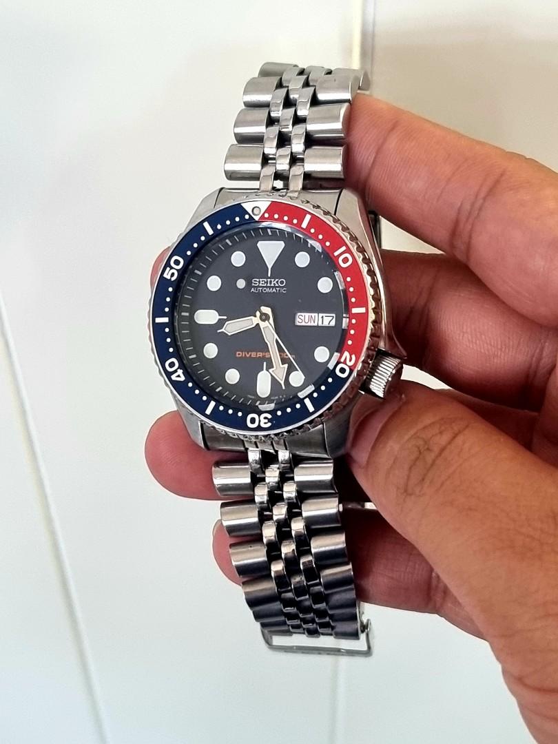 Seiko SKX 009 Pepsi Diver, Men's Fashion, Watches & Accessories ...