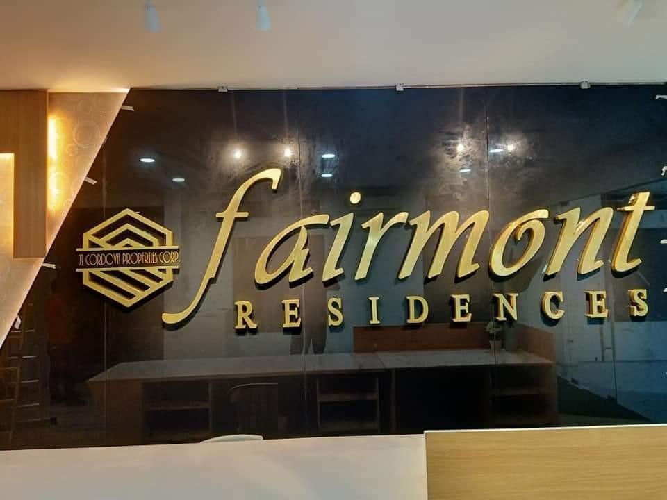 Signage acrylic/stainless/ Build-up/ brass, Furniture & Home Living ...