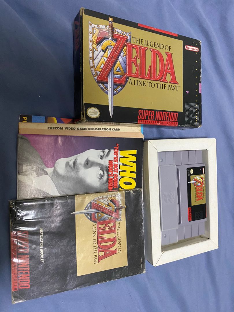 Snes legend of zelda super nintendo snes, Hobbies & Toys, Toys & Games ...