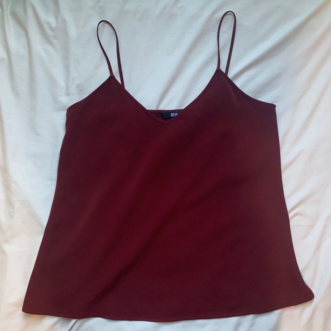 spag top, Women's Fashion, Tops, Sleeveless on Carousell