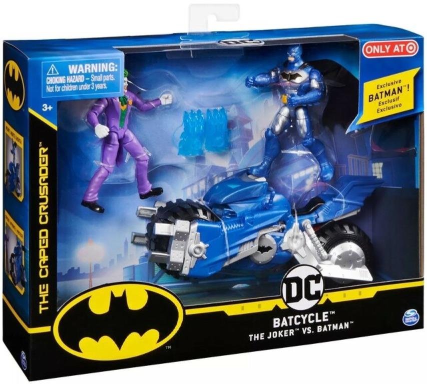 SPIN MASTER Batcycle Joker vs. Batman DC Comics The Caped Crusader ...