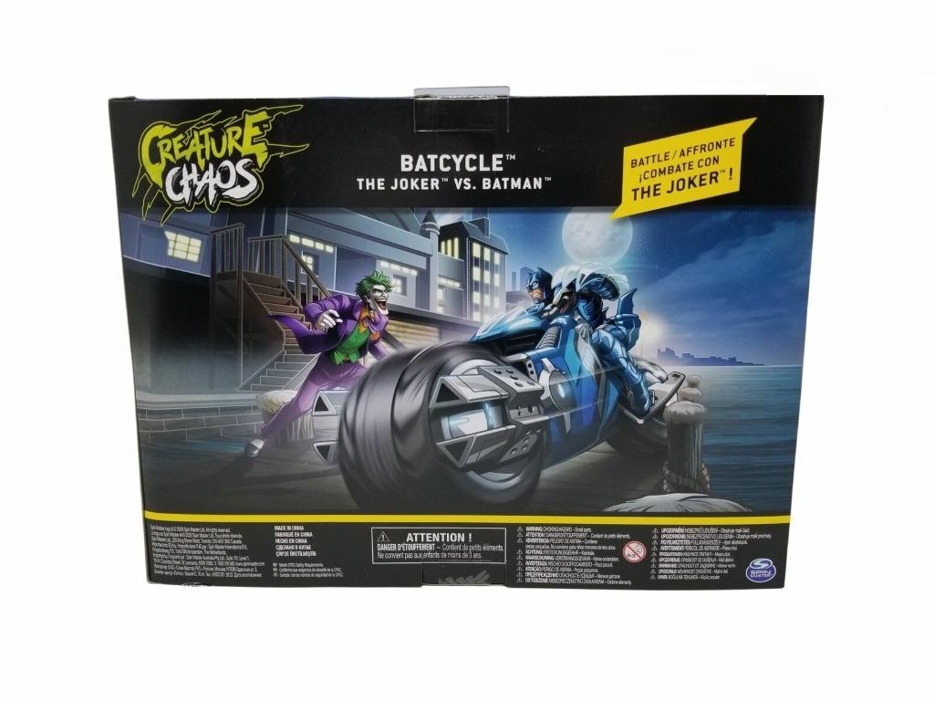 SPIN MASTER Batcycle Joker vs. Batman DC Comics The Caped Crusader ...