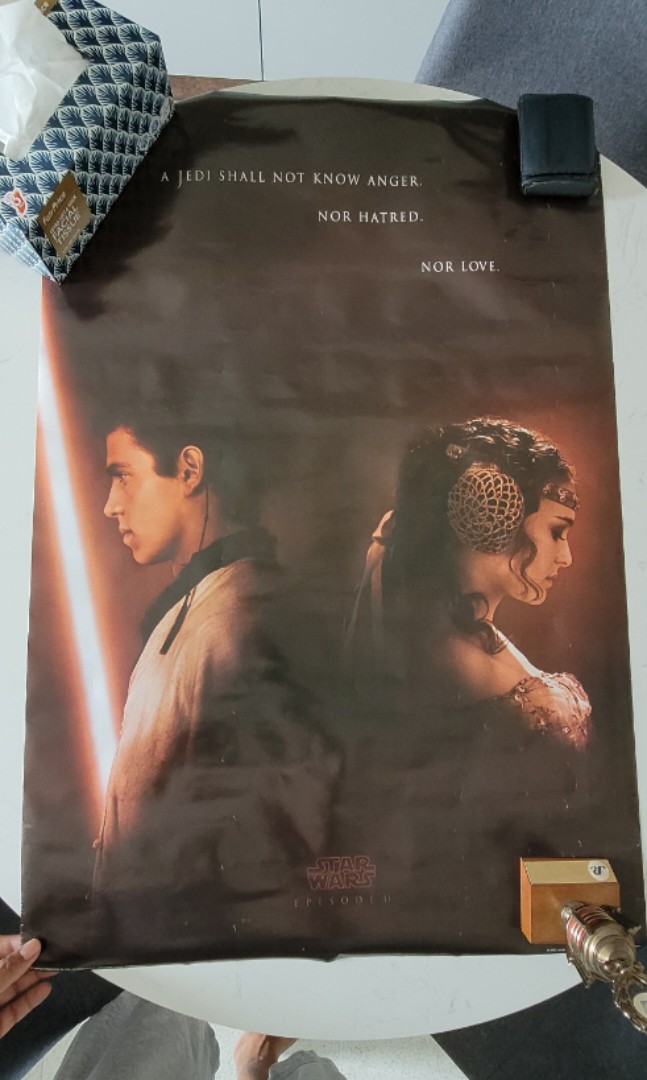 Star Wars Episode 2 poster, Hobbies & Toys, Memorabilia & Collectibles ...