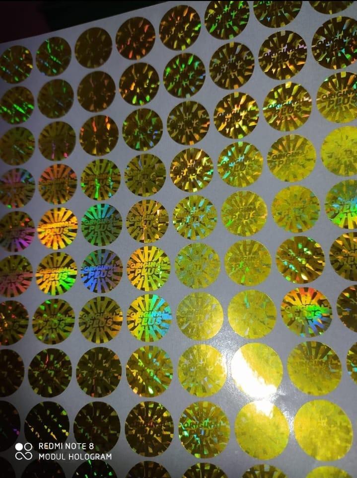 Stiker hologram original plus, Barang Yang Dicari di Carousell