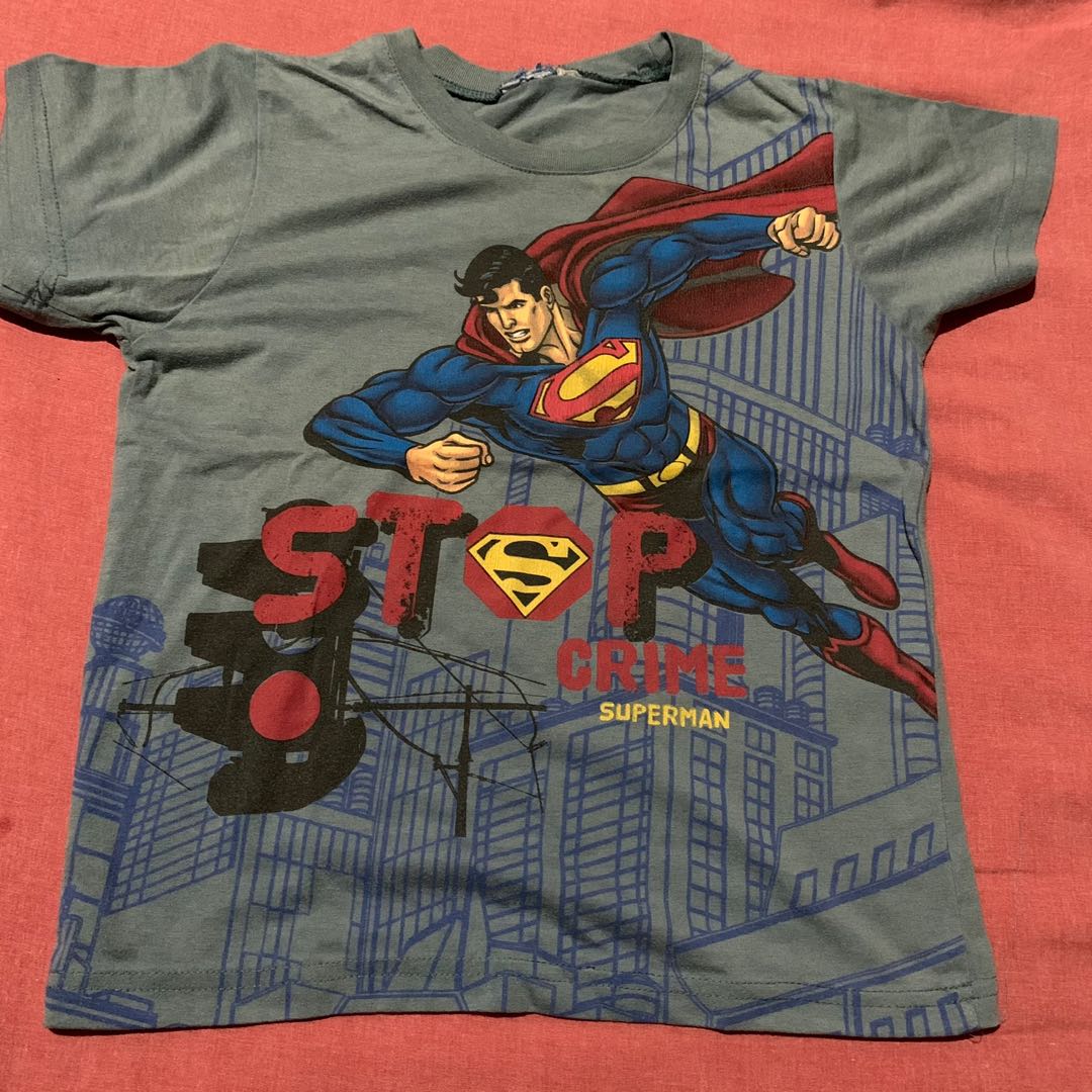 Superman Shirt for Kids DC shirt, Babies & Kids, Babies & Kids Fashion ...