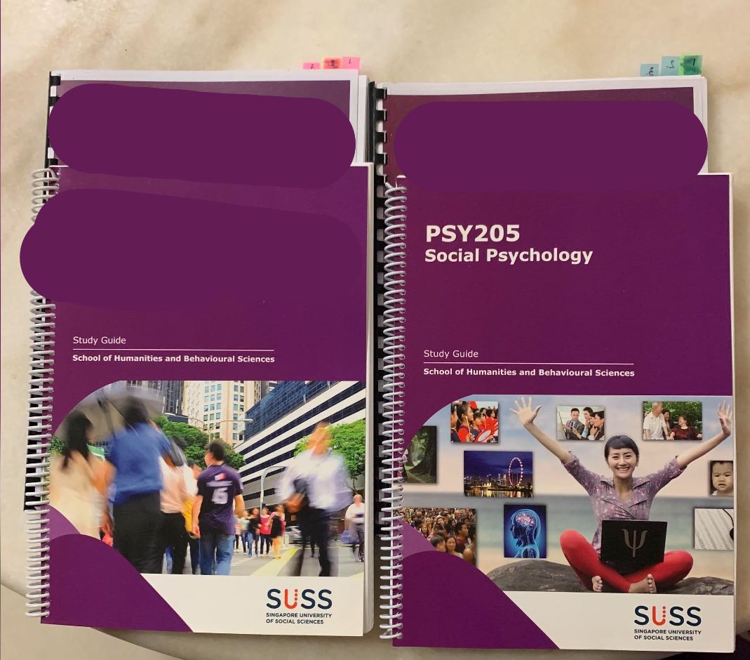 SUSS printed study guides, Hobbies & Toys, Books & Magazines, Textbooks ...