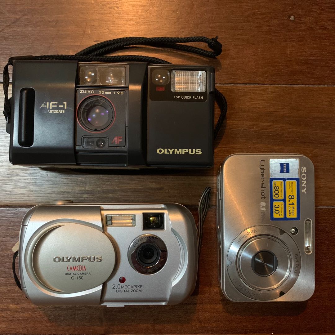 TAKE ALL CAMERA - Untested cameras - Olympus Camedia - Sony Cybershot ...
