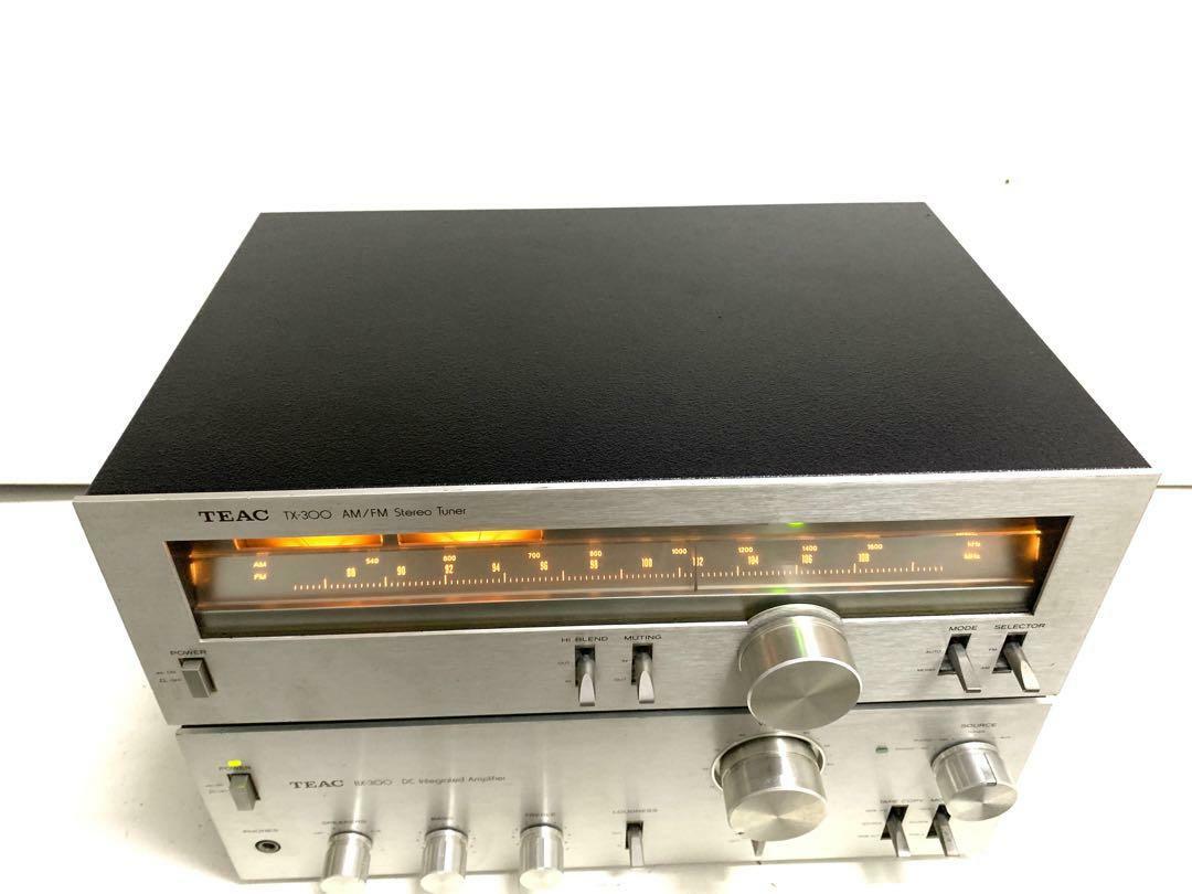 Teac BX-300 Stereo Integrated Amplifier + VINTAGE TEAC TX-300 AM/FM ...