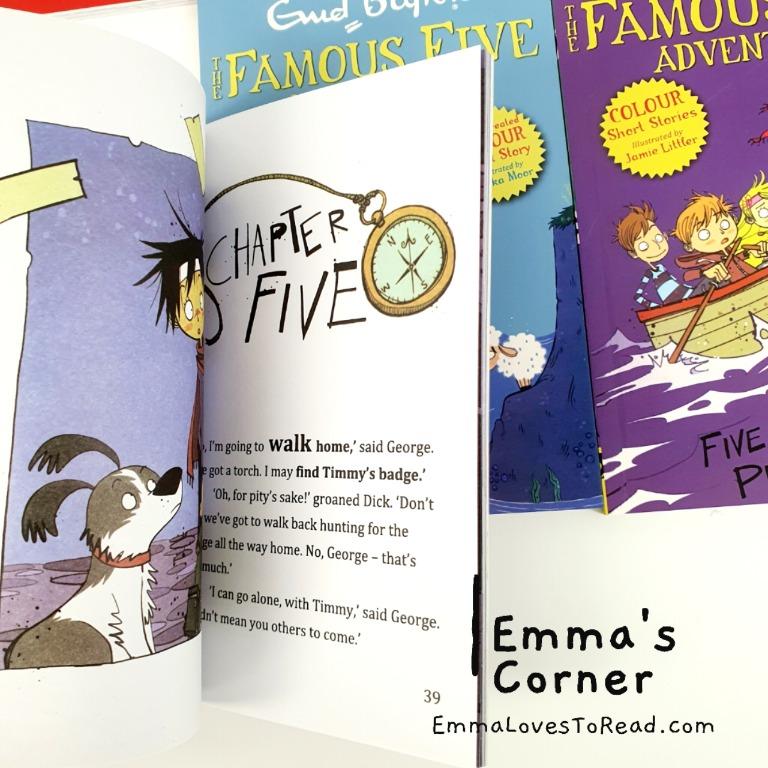 The Famous Five Adventures Collection by Enid Blyton (9 books), Hobbies ...