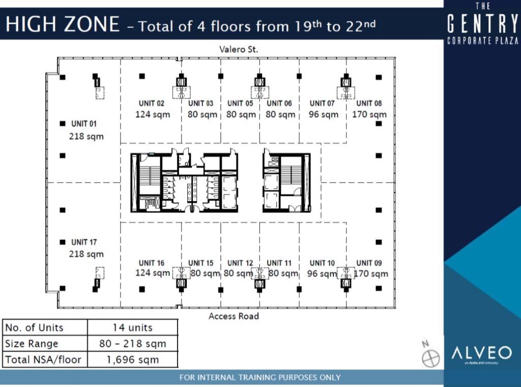 The Gentry Half Floor Office Valero Makati for Sale, Property, For Sale ...