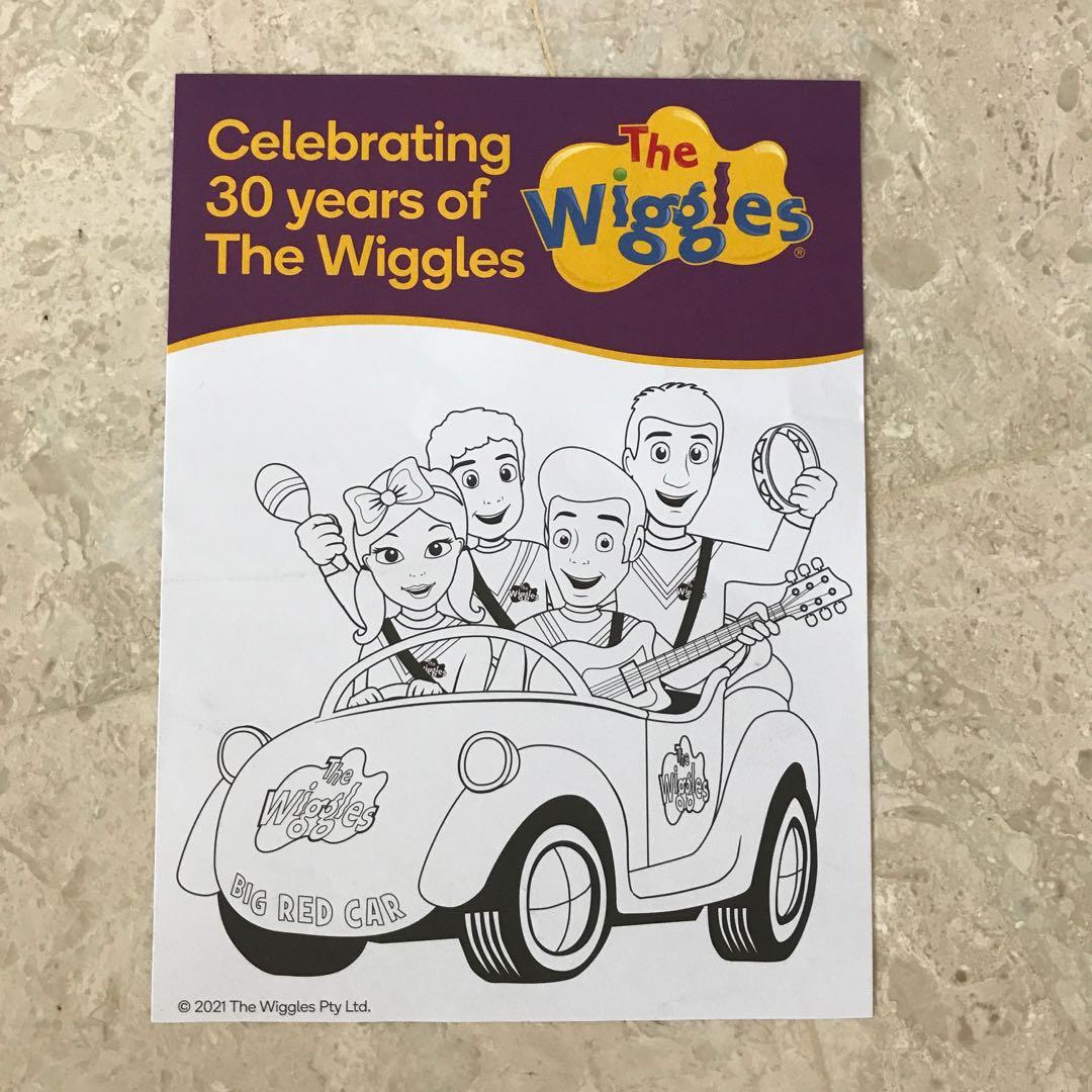 Wiggles Coloring Pages