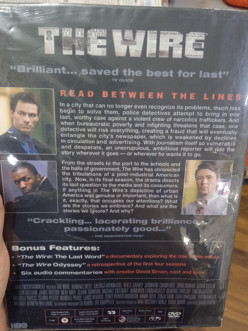The wire TV series classic dijual, Hobbies & Toys, Music & Media, CDs ...