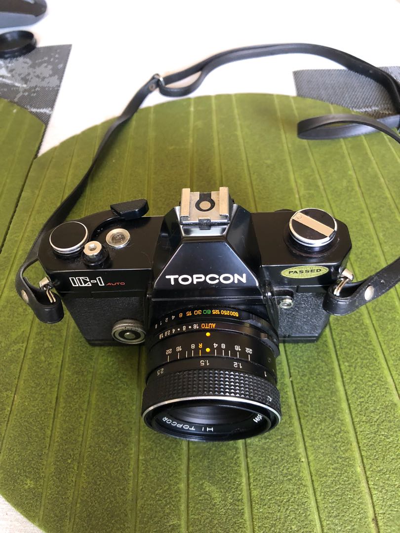 Topcon SLR camera., Photography, Cameras on Carousell