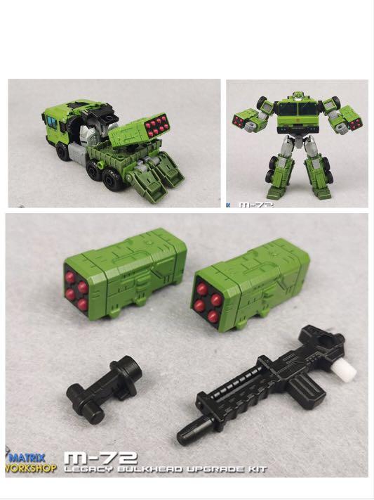 Transformers Matrix Workshop - M-72 M72 Upgrade Kit For Legacy Bulkhead (brand new) (Please note ...