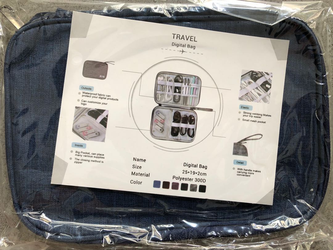 Travel digital bag, Hobbies & Toys, Travel, Travel Essentials ...