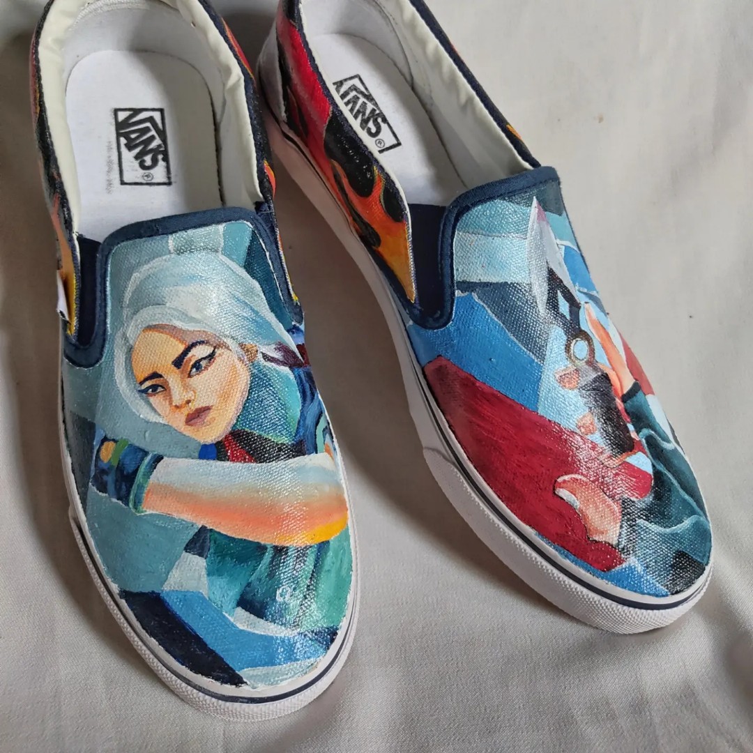 Vans Slip-on Shoes Valorant themed, Luxury, Sneakers & Footwear on ...