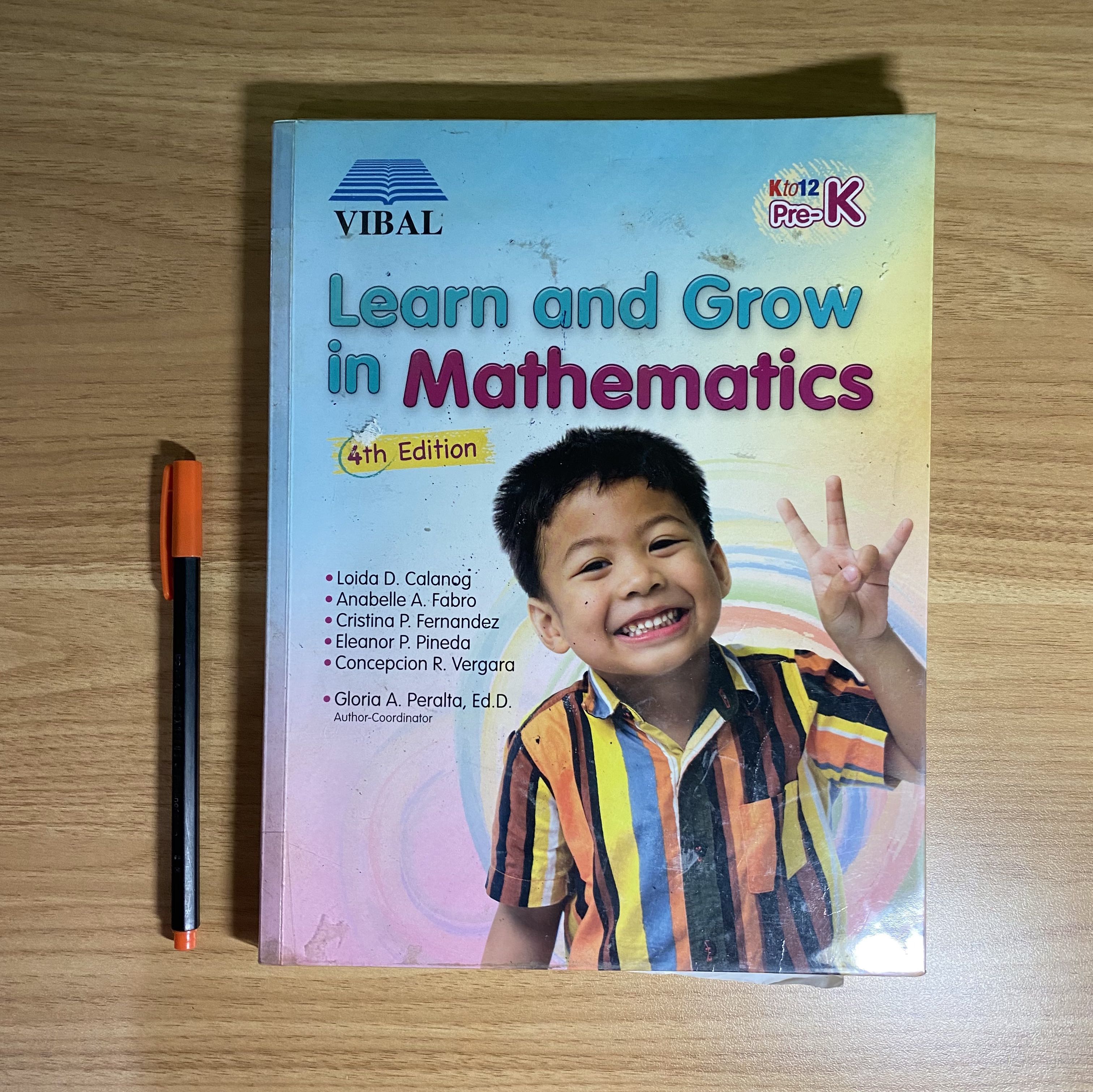 Vibal Pre-K Learn and Grow in Mathematics 4th edition, Hobbies & Toys ...