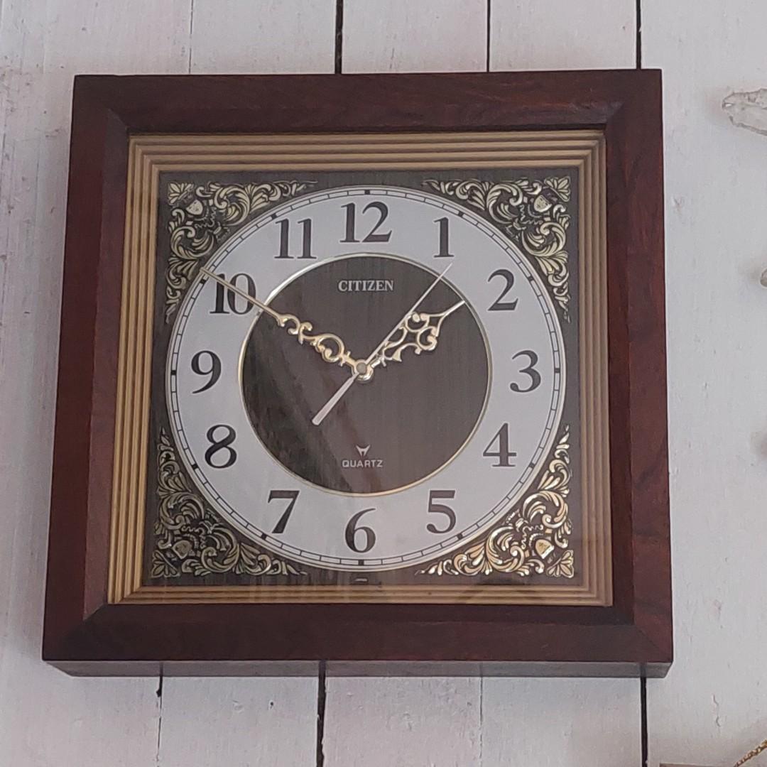 VINTAGE CITIZEN WALL CLOCK, Furniture & Home Living, Home Decor, Clocks ...