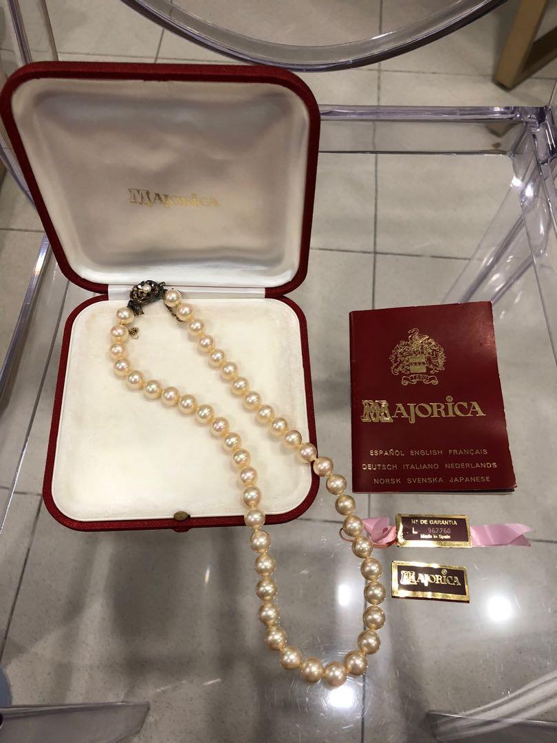 Vintage Majorica Pearl Necklace, Women's Fashion, Jewelry & Organizers ... Vintage Majorica Pearl Necklace, Women's Fashion, Jewelry & Organizers ...