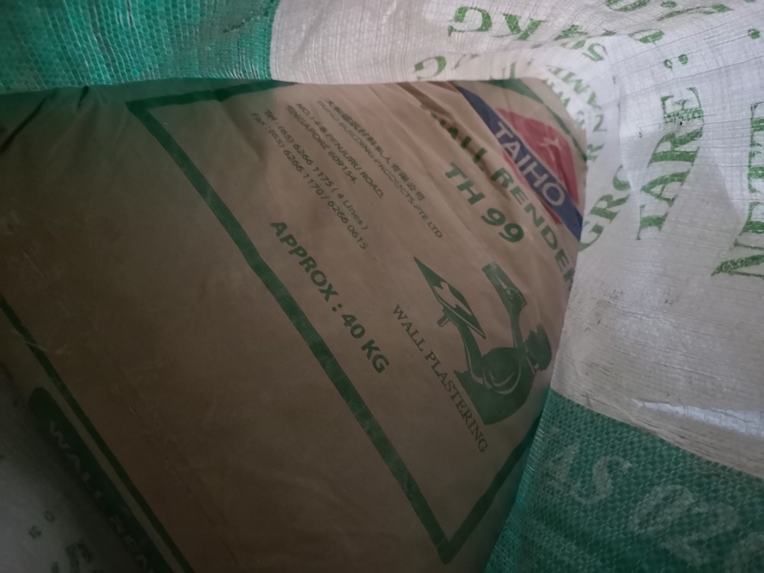 Wall Render Taiho - 1 bag of 40kg, Furniture & Home Living, Home ...