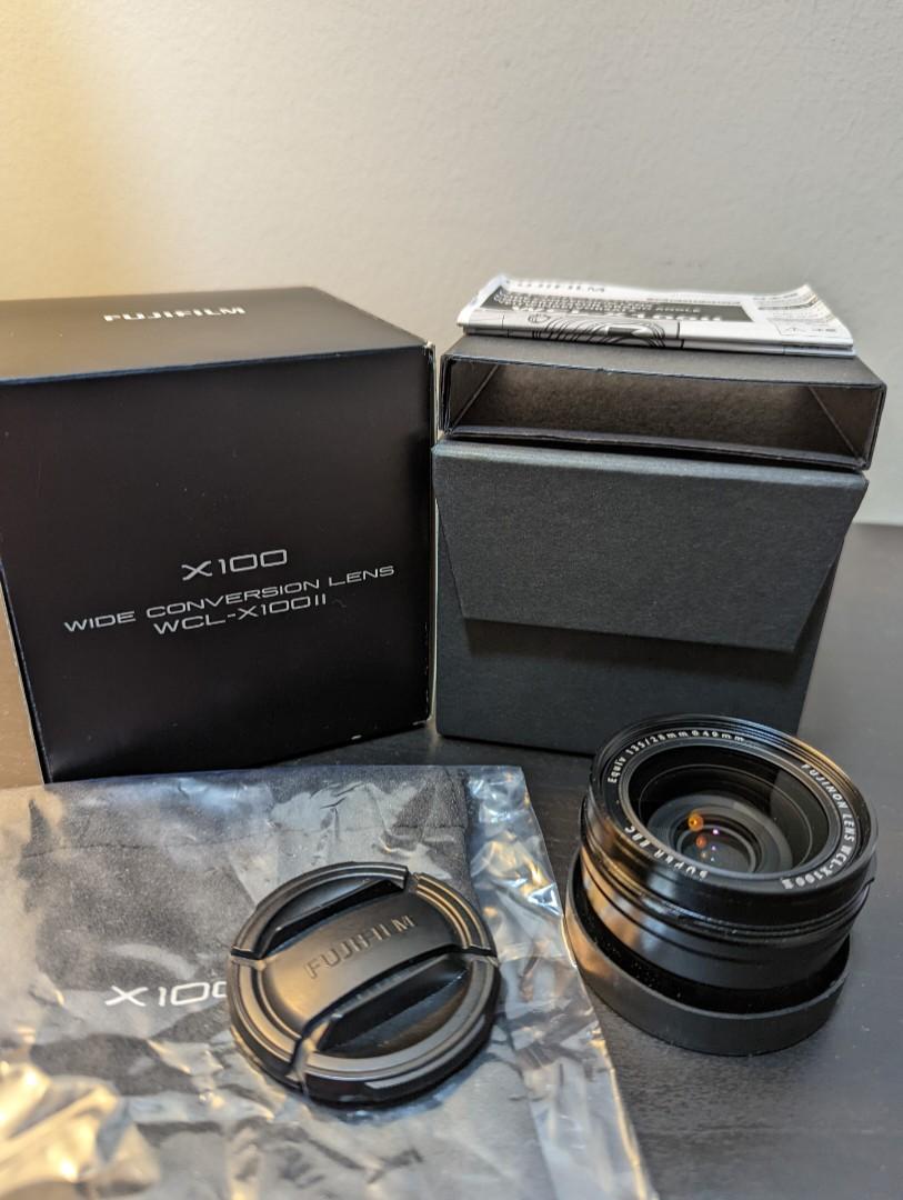 WCL-X100II Wide Conversion Lens, Photography, Lens & Kits on Carousell