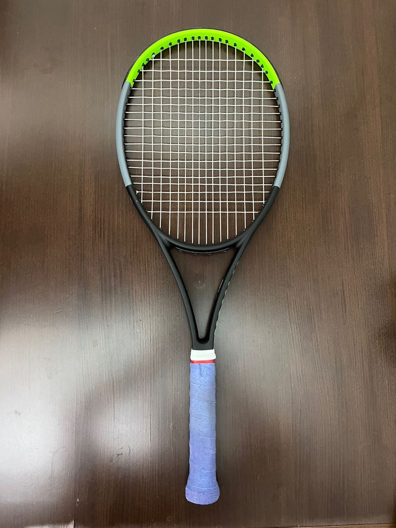 Wilson Blade 98 v7 (16x19) L2 grip, Sports Equipment, Sports & Games ...
