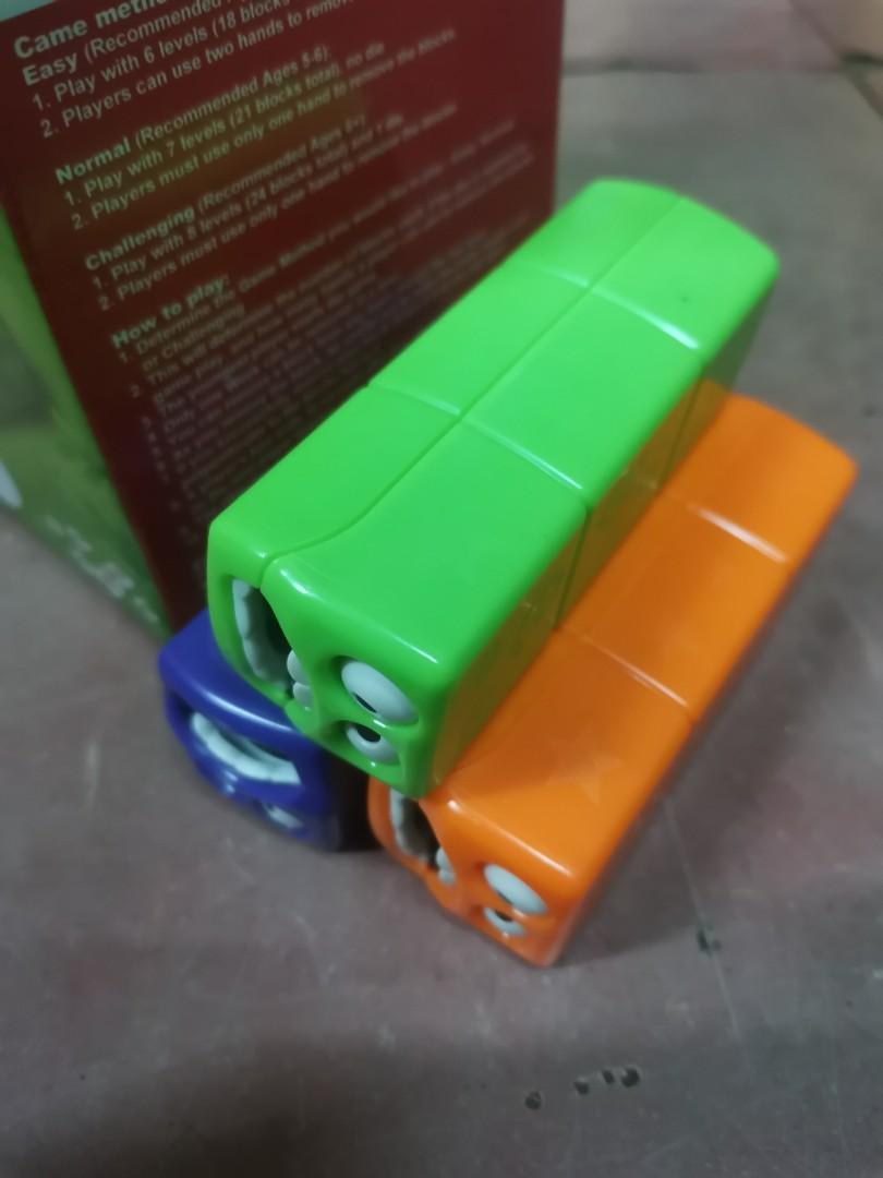 Wobbly worms jenga game, Hobbies & Toys, Toys & Games on Carousell