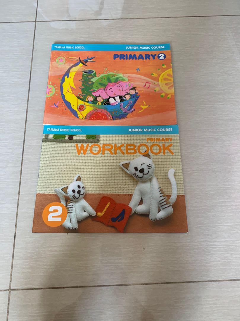 Yamaha JMC primary 2 textbook and workbook, Hobbies & Toys, Books ...