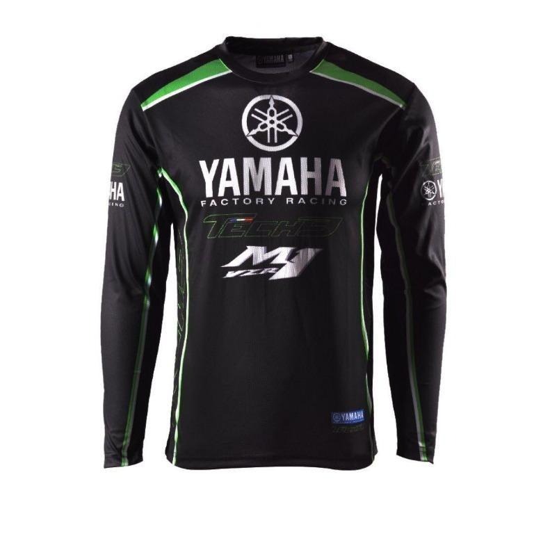 Yamaha MotoGP Dri-Fit Long SleeveTee, Motorcycles, Motorcycle Apparel ...