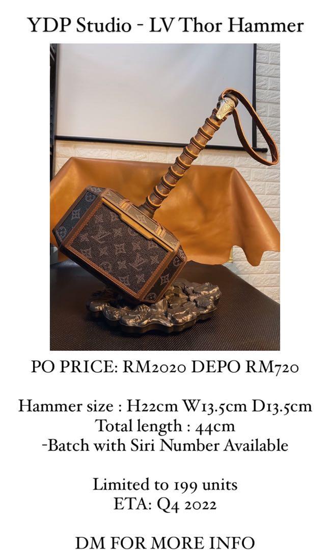 YDP Studio - LV Thor Hammer, Hobbies & Toys, Toys & Games on Carousell