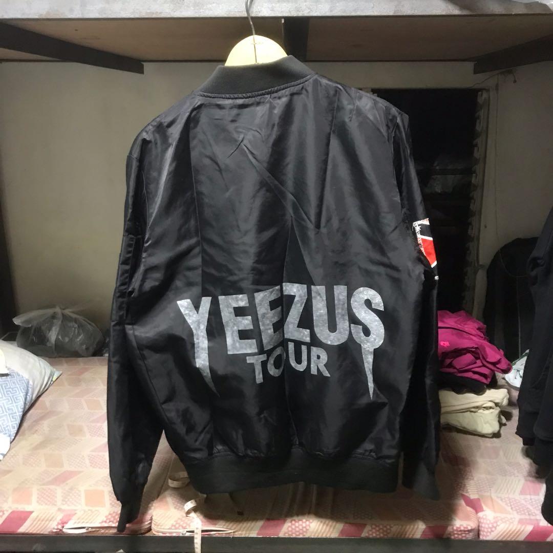 Yeezus Tour Varsity Jacket, Men's Fashion, Coats, Jackets and Outerwear ...
