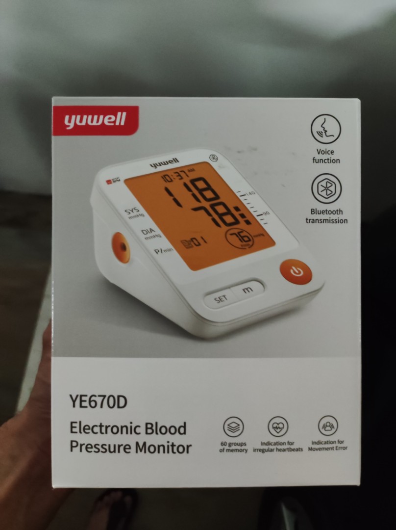 Yuwell YE670D, Health & Nutrition, Health Monitors & Weighing Scales on ...