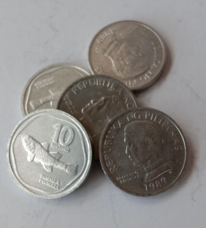 10 Sentimo Francisco Baltazar,40 pesos each Philippine coins, Hobbies ...