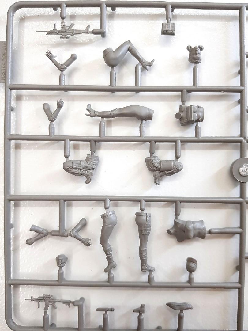 1/35 Master Box #MB35199 Desert Battle Series - Skull Clan : New ...