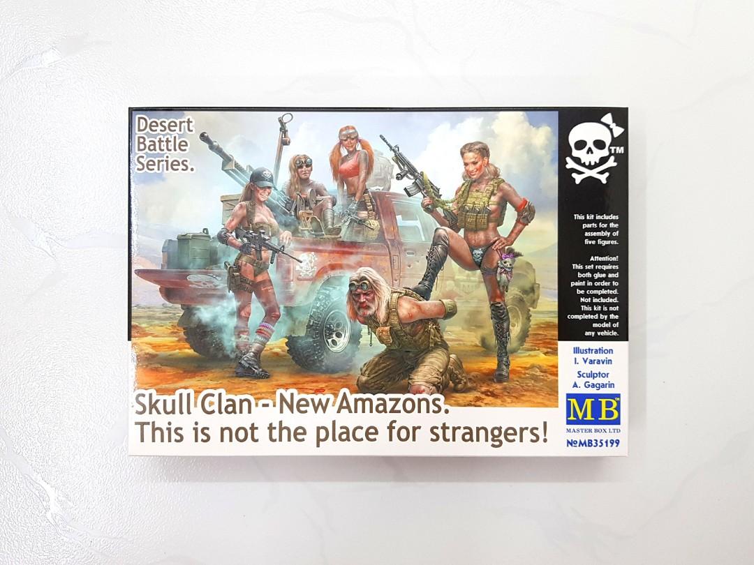 1/35 Master Box #MB35199 Desert Battle Series - Skull Clan : New ...