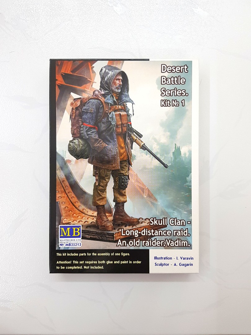1/35 Master Box #MB35213 Desert Battle Series - Skull Clan : Long ...
