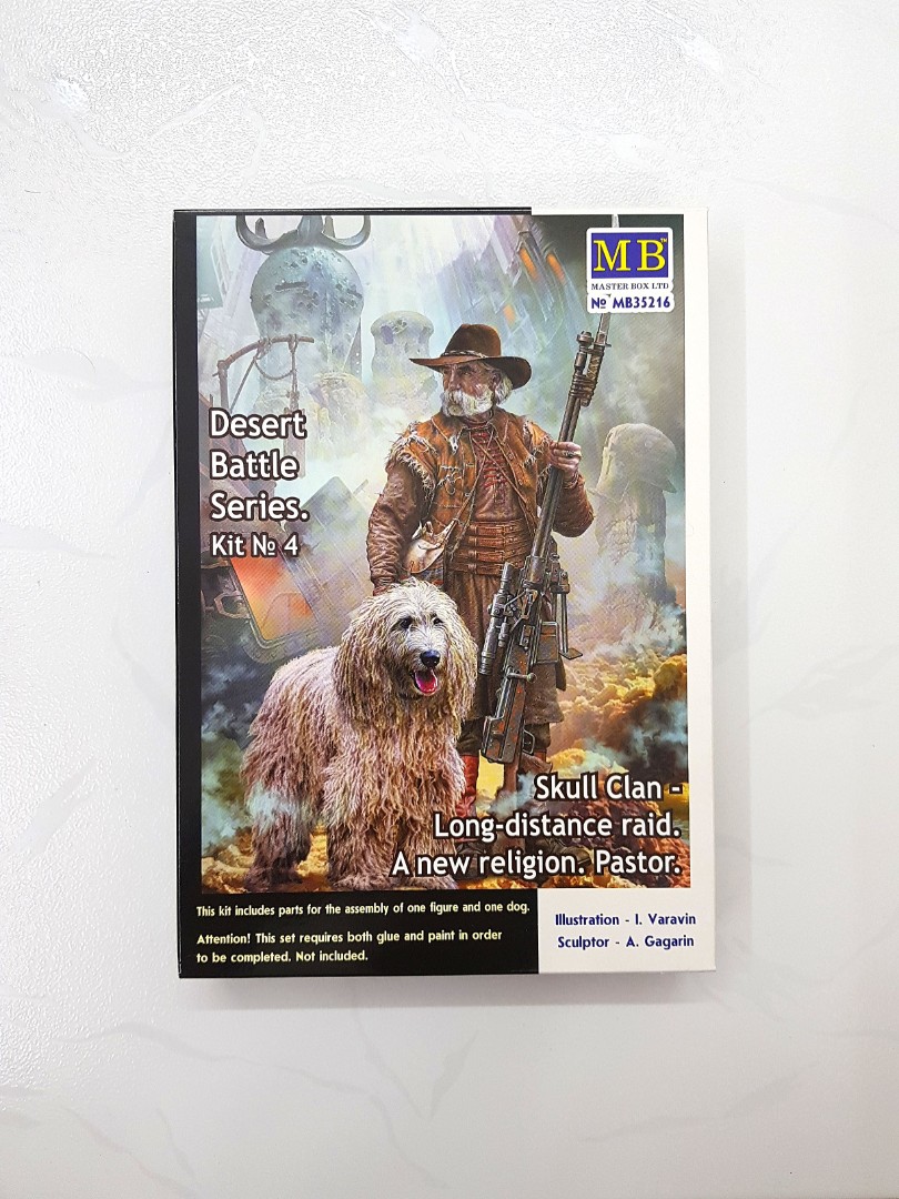 1/35 Master Box #MB35216 Desert Battle Series - Skull Clan : Long ...